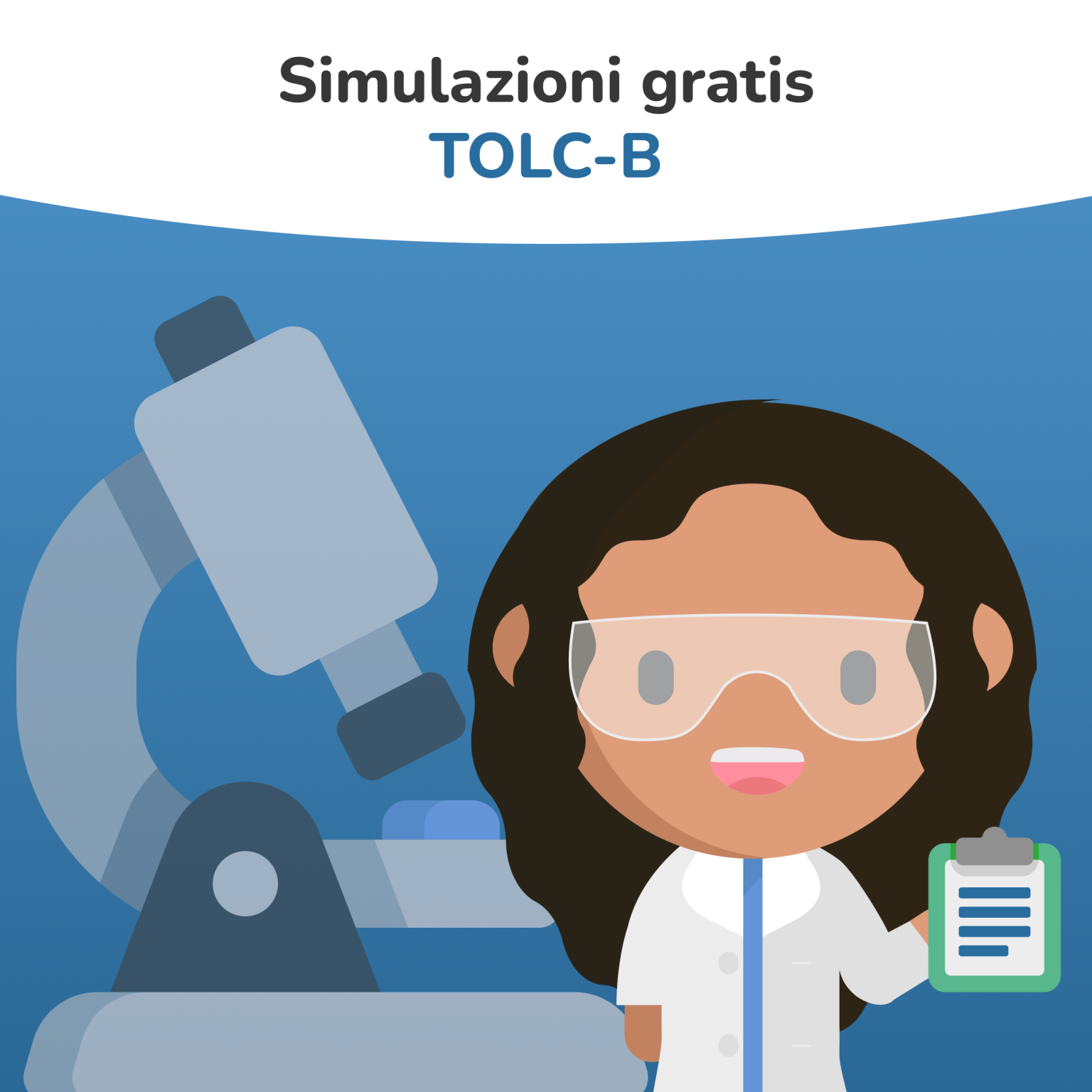 Simulazione TOLC-B biologia, preparati 100% gratis!