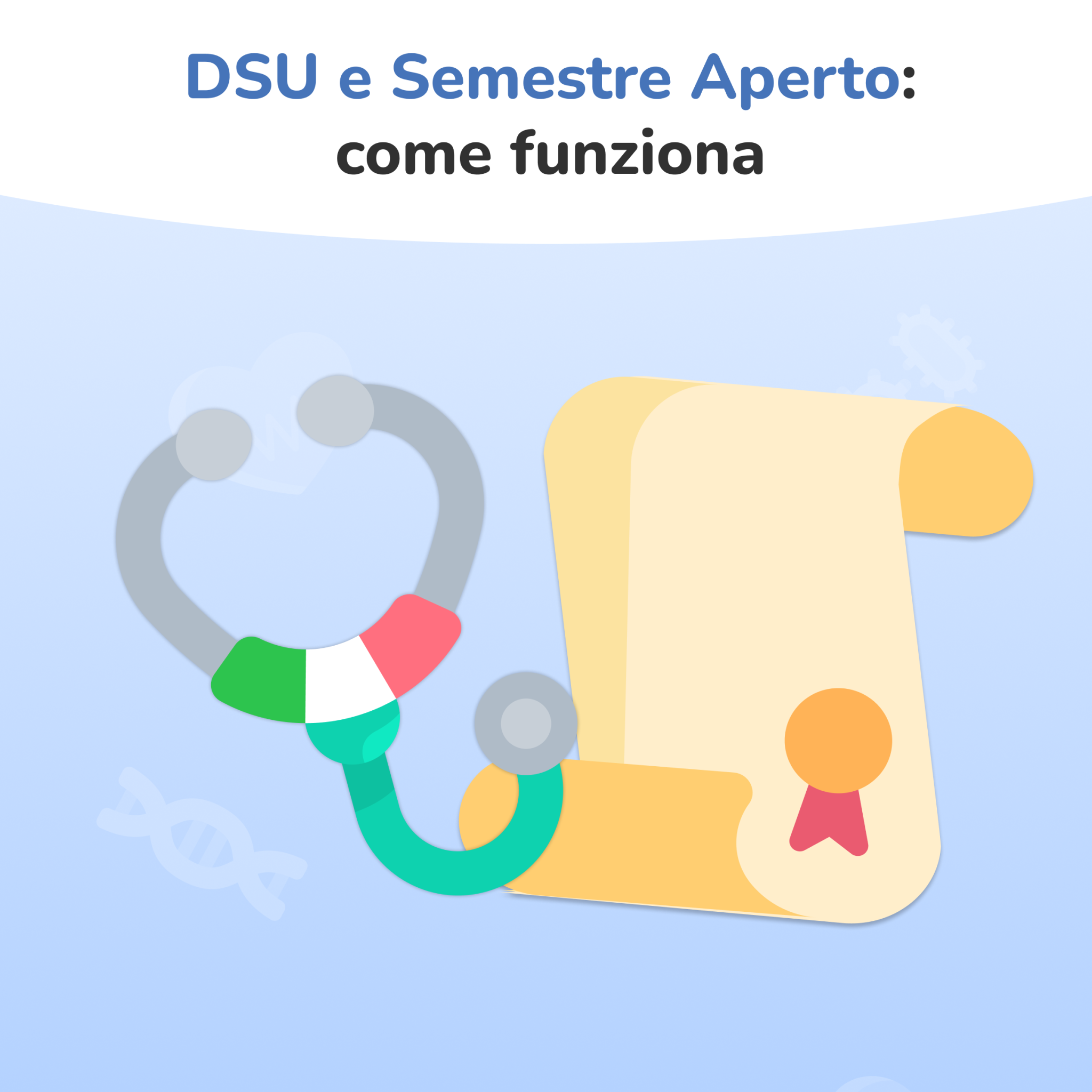 Come funziona il DSU per il Semestre Aperto 2025